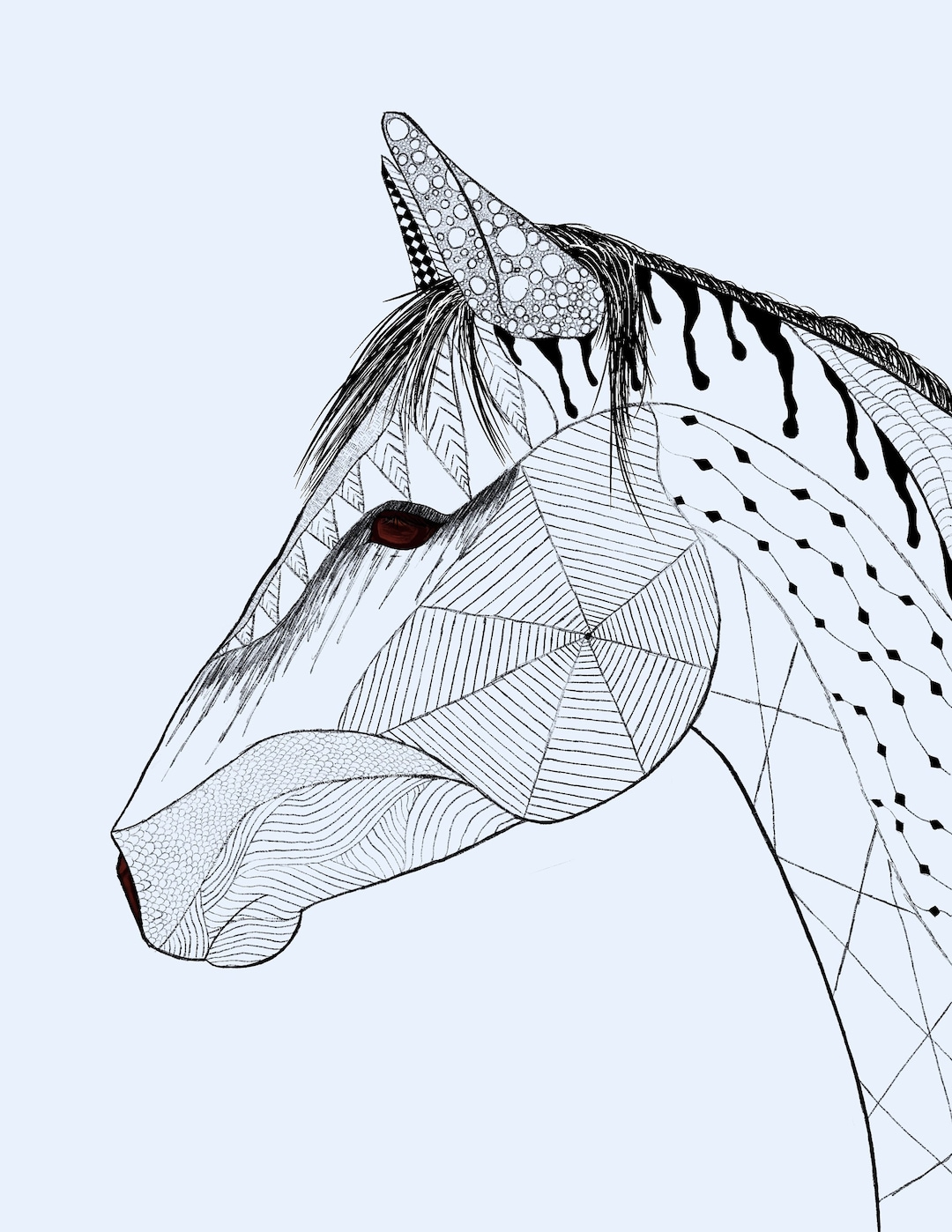 Zentangle Pet Portraits - Etsy UK