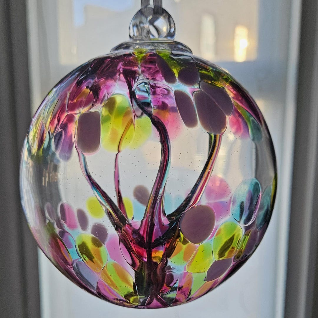Super Massive Glass Witch Ball Witches Ball - Joy - Etsy