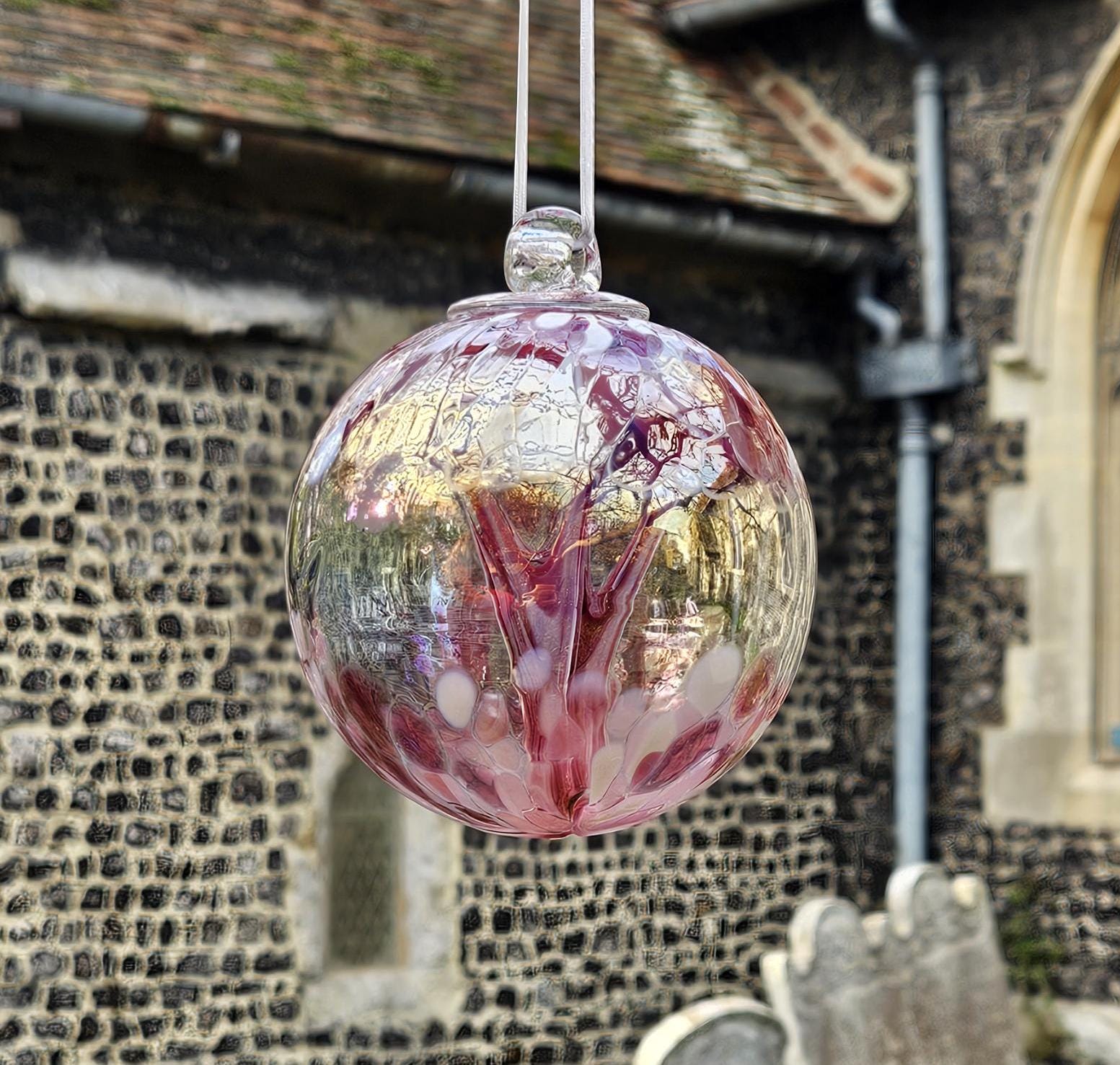 Glass Witches Ball for Protection - Fae - Etsy