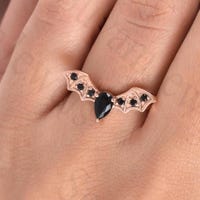 Bat Ring - Etsy