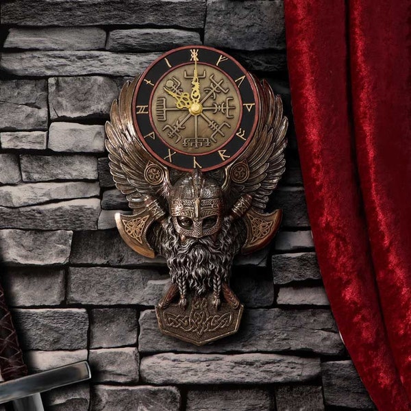 Viking Wall Clock - Etsy UK