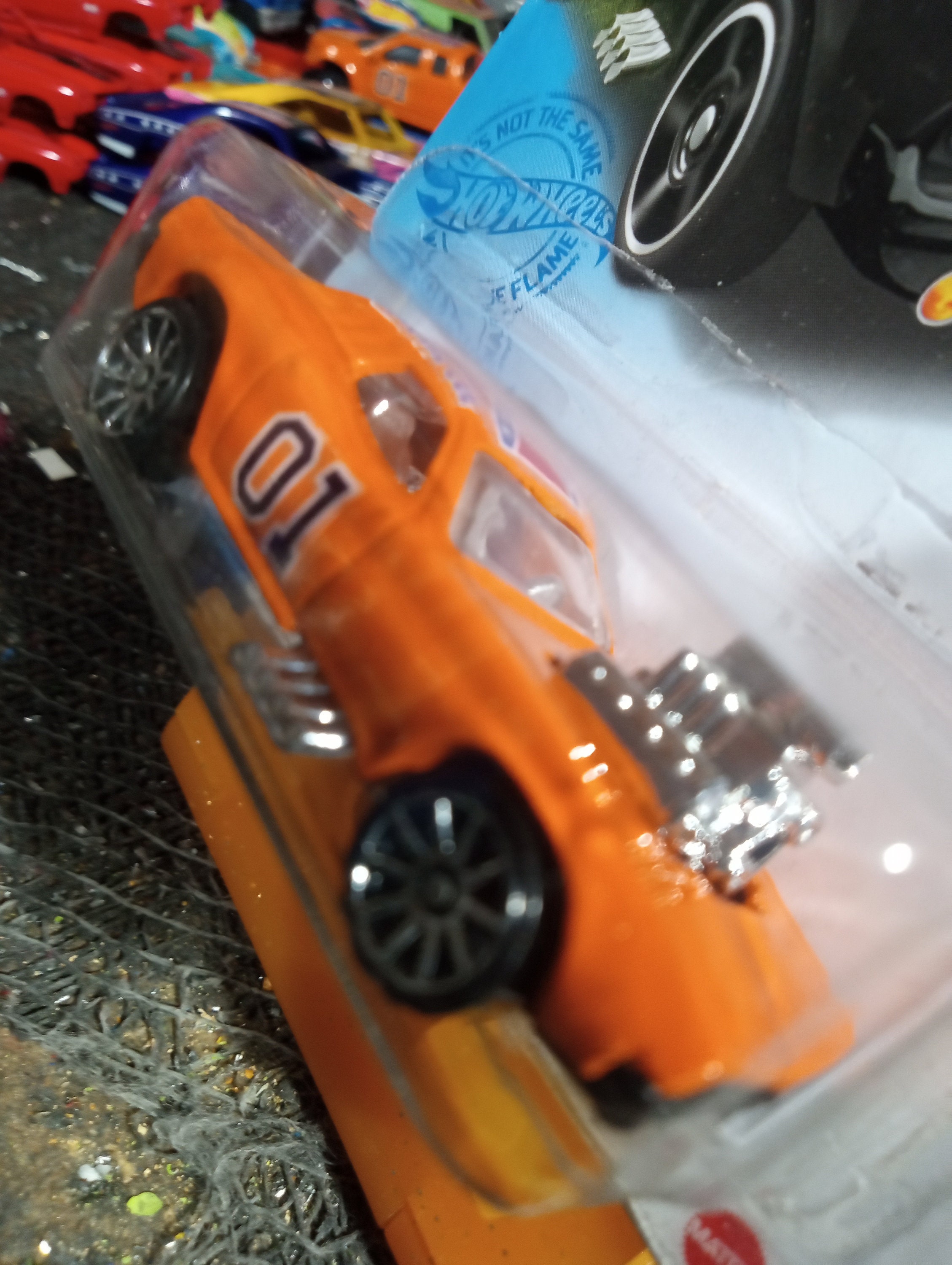 Dukes of Hazzard Hot Wheels Rodger Dodger General Lee. Custom Painted ...