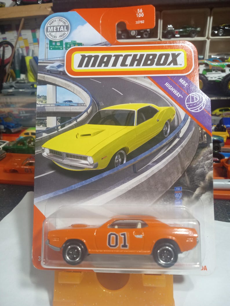 Dukes of Hazzard 1970 Plymouth Cuda General Lee. Custom Painted and ...