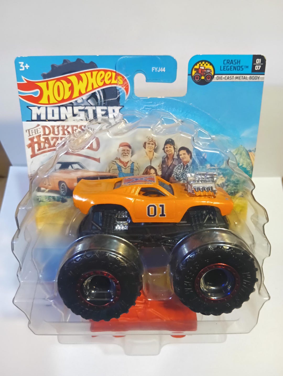 Dukes of Hazzard General Lee Hot Wheels Rodger Dodger Custom Painted ...