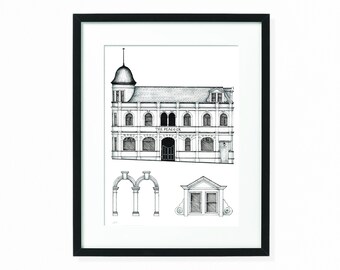 Sunderland Drawing - Etsy