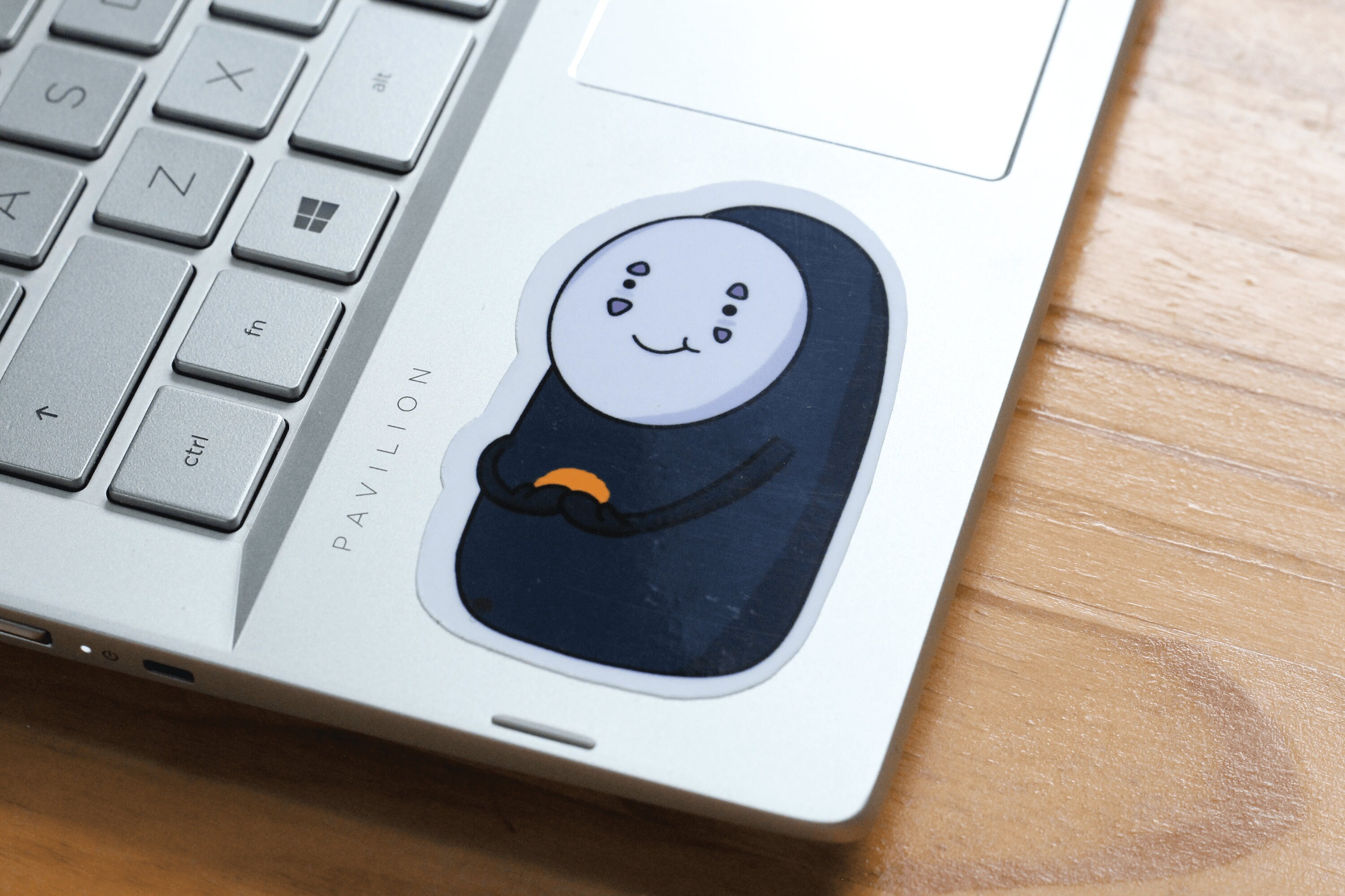 Kawaii No-Face Sticker sold by Kimm Sayre | SKU 40065260 | Printerval