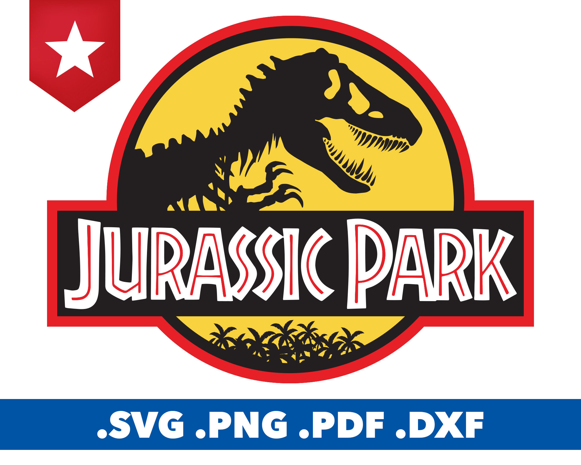 Jurassic Park SVG - Etsy UK