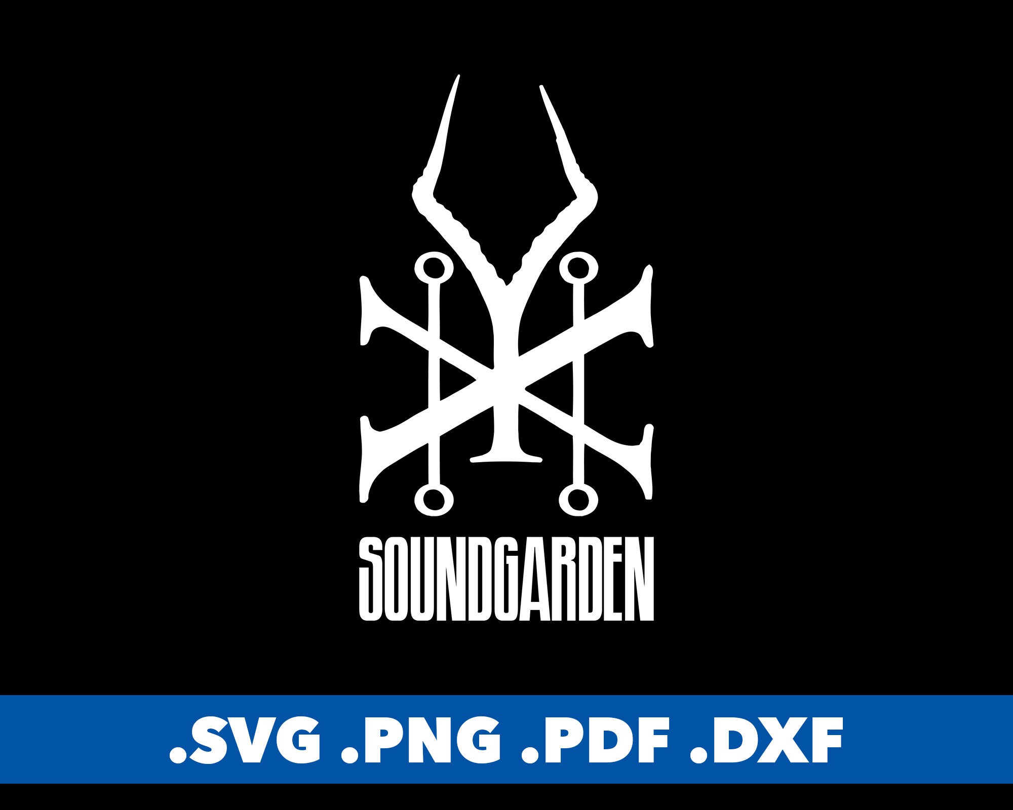 Soundgarden SVG Soundgarden Logo Cricut Cut Files 90s Rock - Etsy Canada