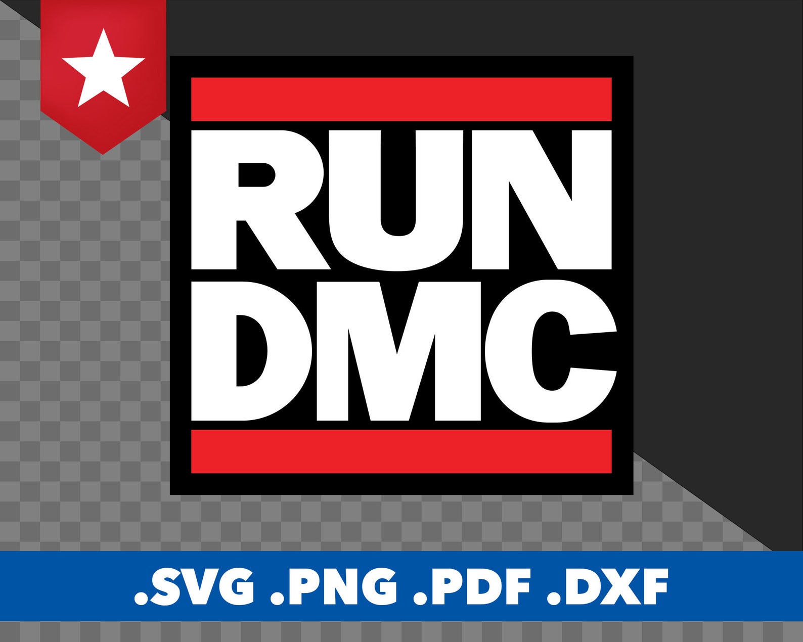Run Dmc SVG Run Dmc Logo Cricut Cut Files Silhouette Cut - Etsy Israel