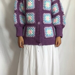 2-in-1 Granny Square Crochet Cardigan PDF Pattern *DIGITAL DOWNLOAD* - Etsy
