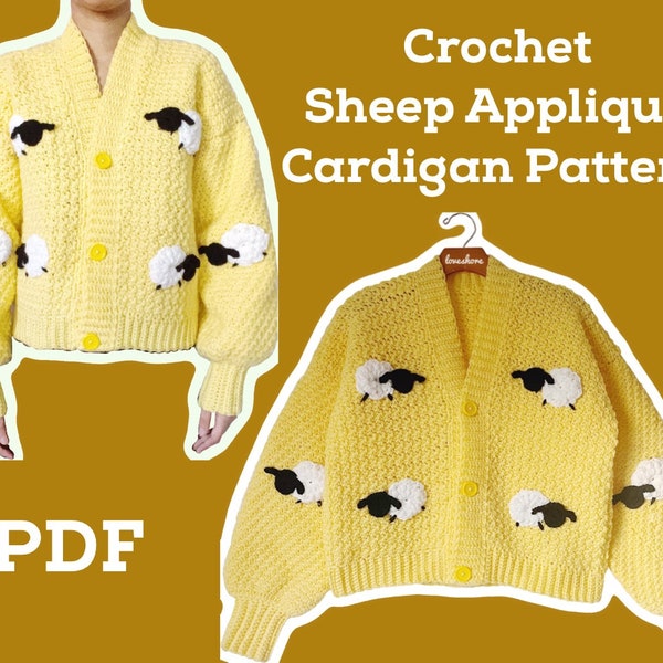 Sheep Applique - Etsy