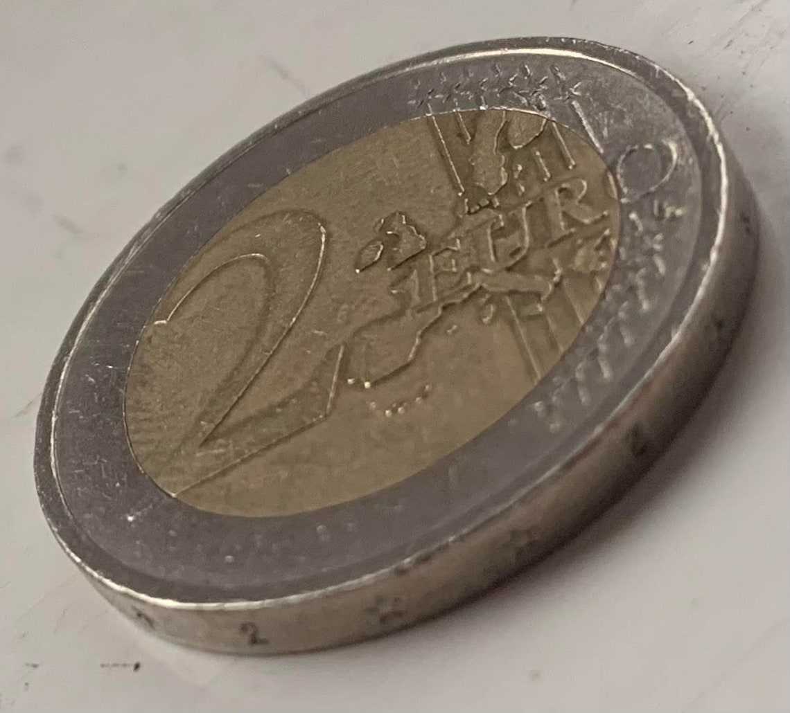 Fehlpragung 2 Euro Munze Frankreich