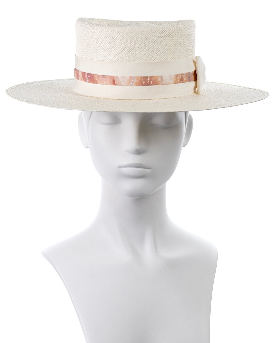 Panama Planter Hat, Unique Handmade One of a Kind With Silk Ice Dyed ...