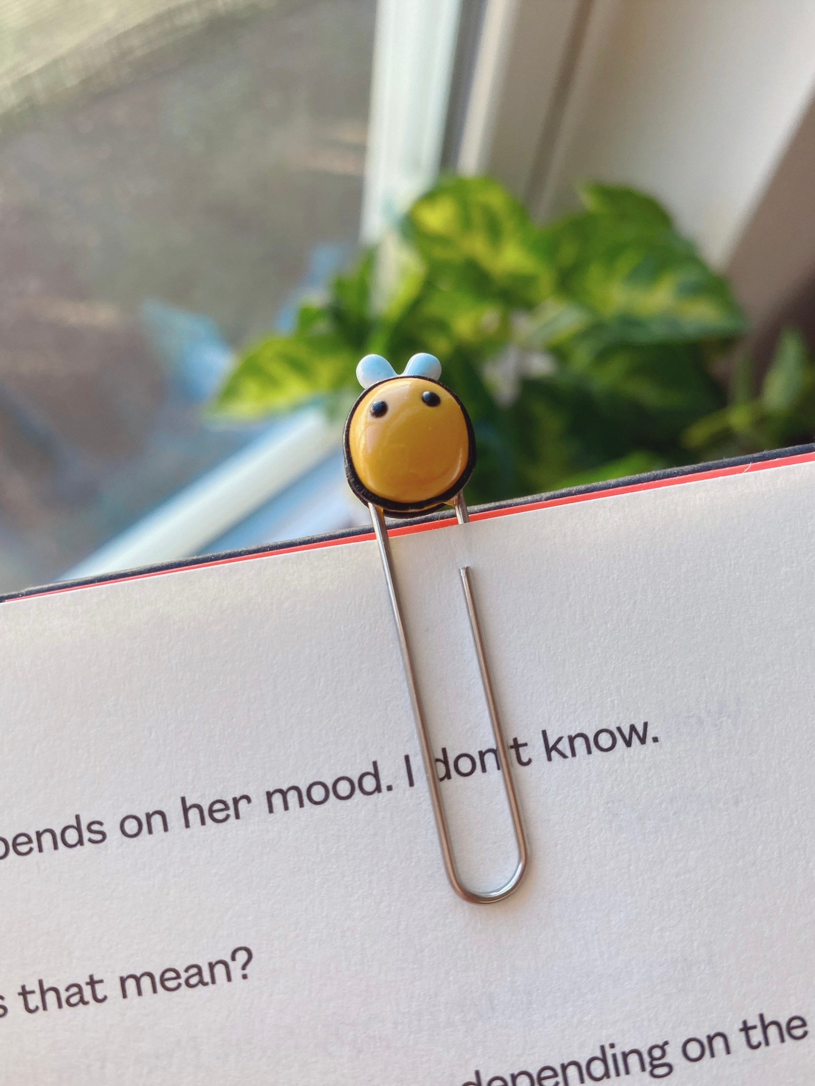 Cute Mushroom Guy Bookmark, Planner Charm Bookmark, Travelers Notebook ...