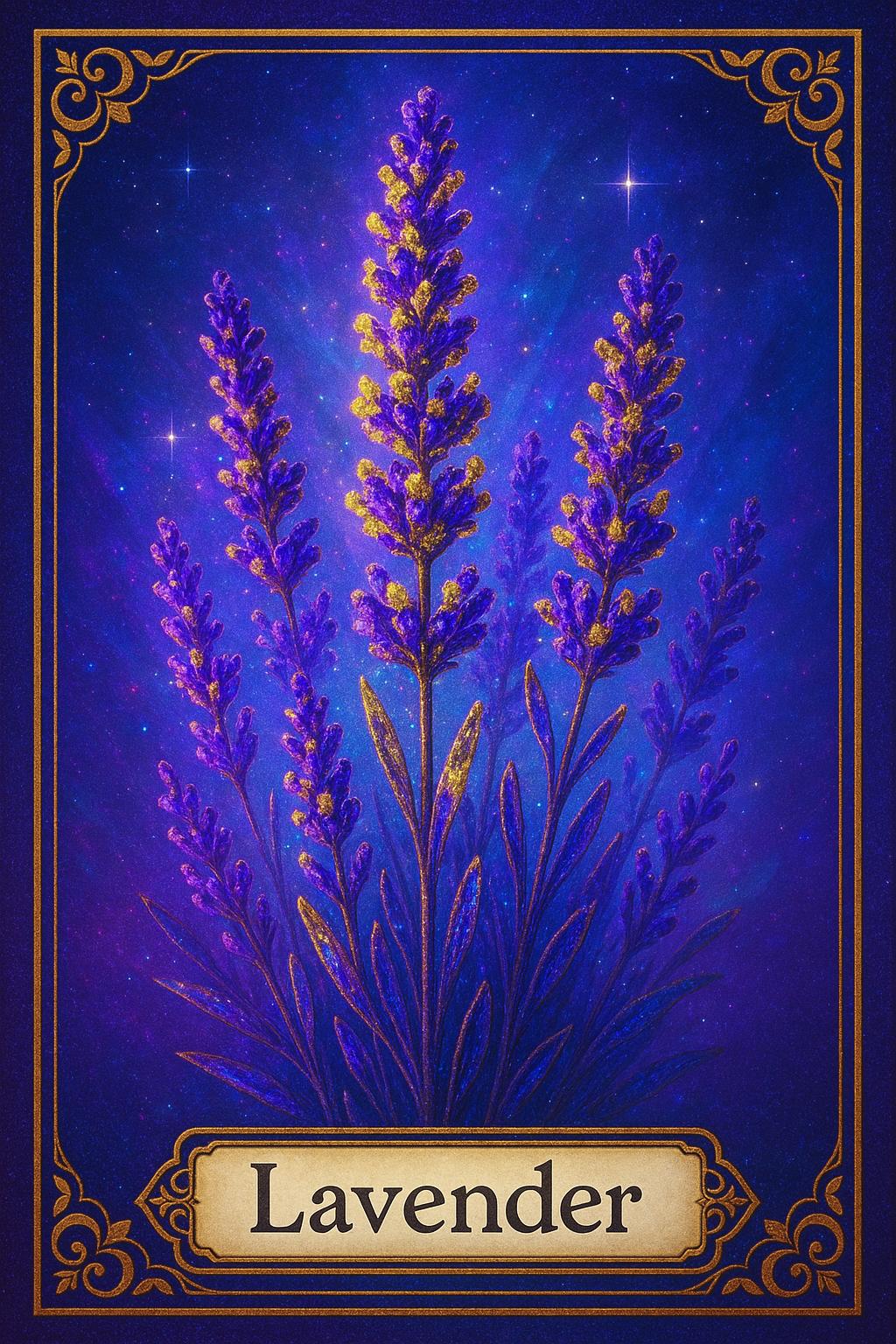 Mystical Herb Oracle Digital Deck: 10-card Printable Set (PNG + PDF ...