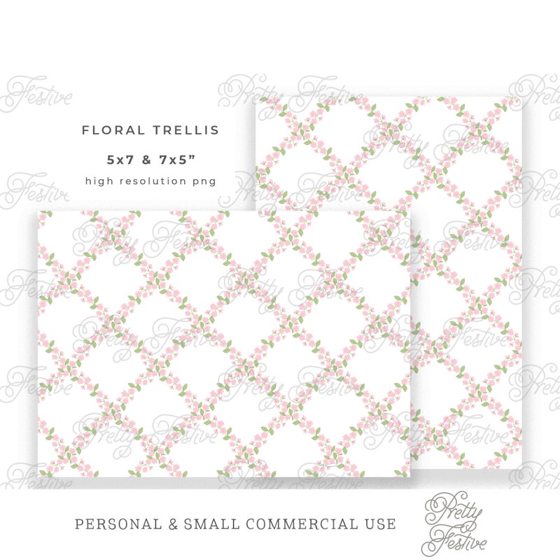 Trellis Pattern - Etsy