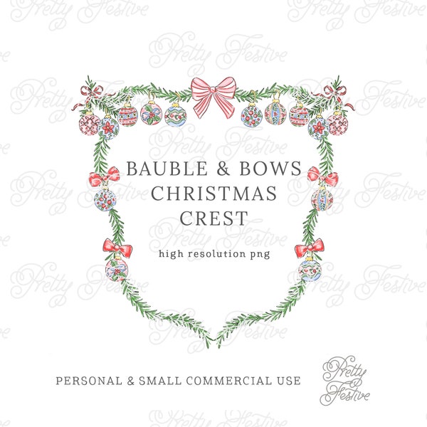 12 Days of Christmas Crest and Pattern Set - Etsy Canada