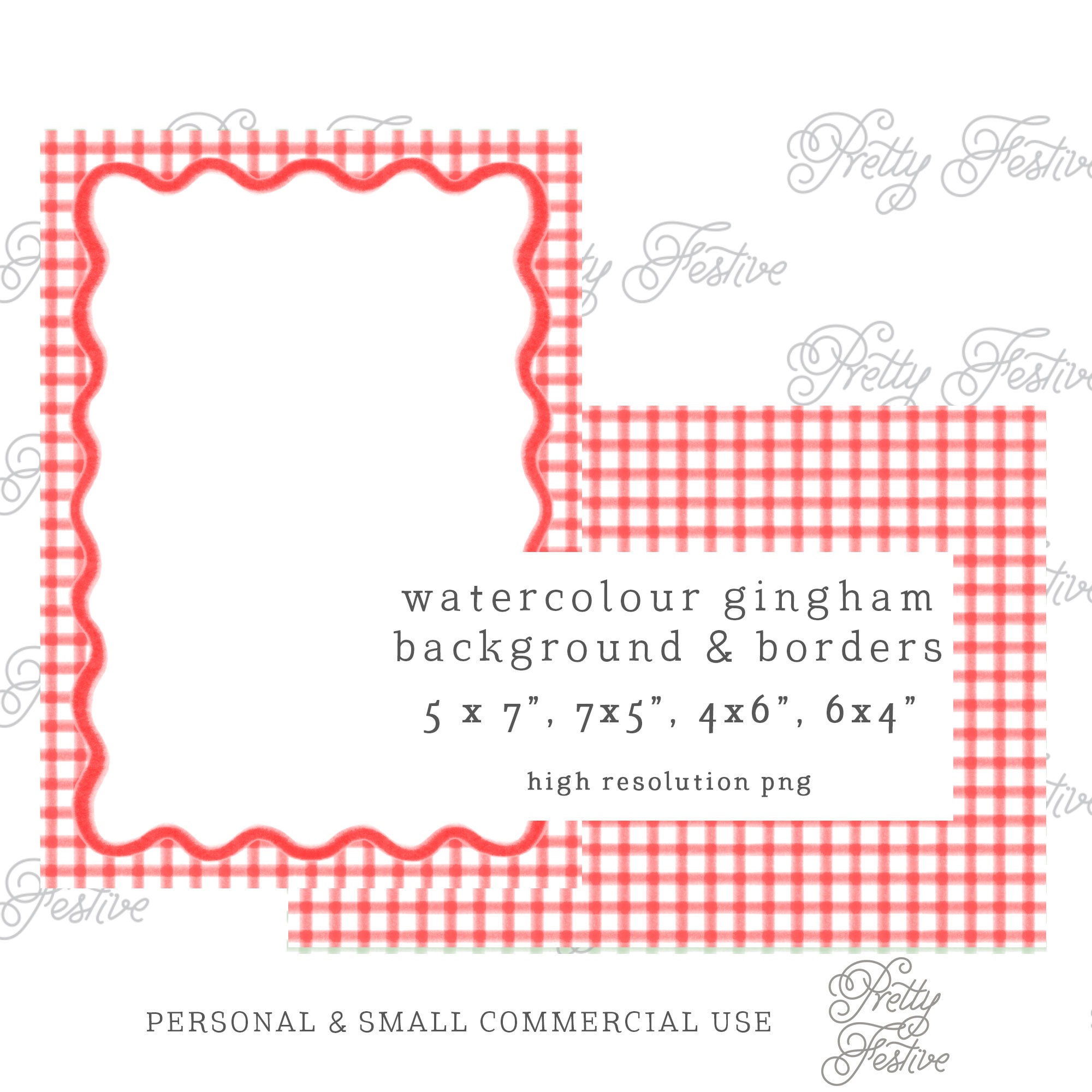 Red Gingham Clipart Borders at Stacy Richie blog