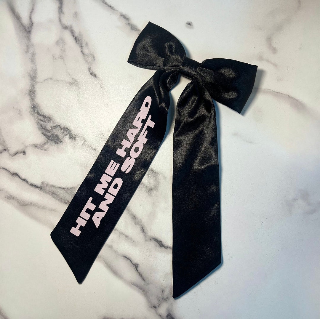 Billie Eilish Bow, Hit Me Hard and Soft Tour Satin Bow for Hair - Etsy