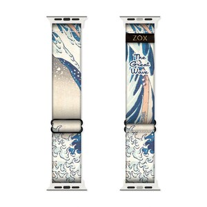 The Great Wave Adjustable Elastic Apple Watchband, Stretchy Android ...