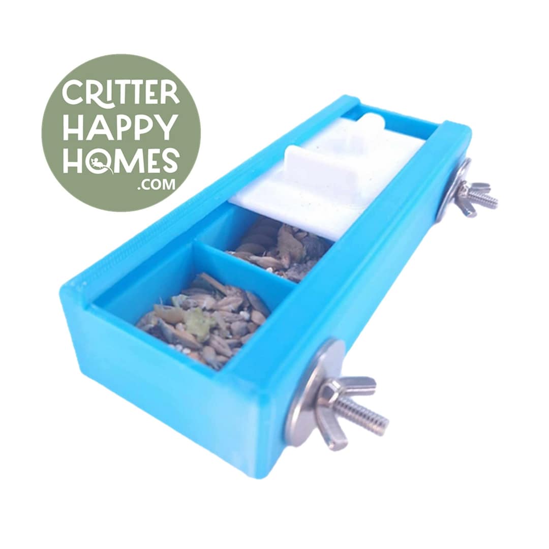 Foraging Box Small Animal Pet Rat Toy Boredom Breaker Cage Accessory ...