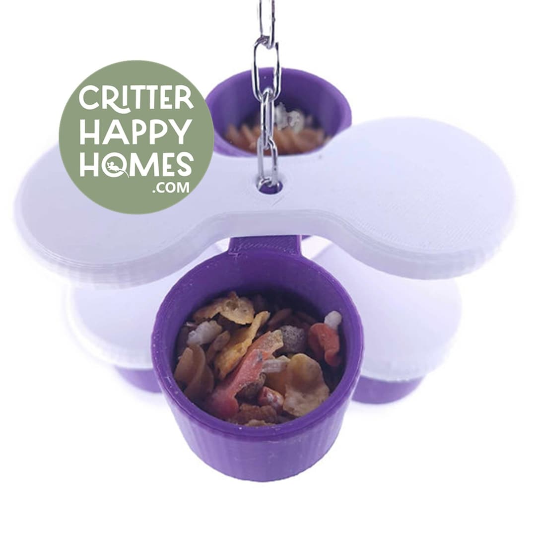 Foraging Hanging Toy Small Animal Pet Rat Toy Boredom Breaker Cage ...