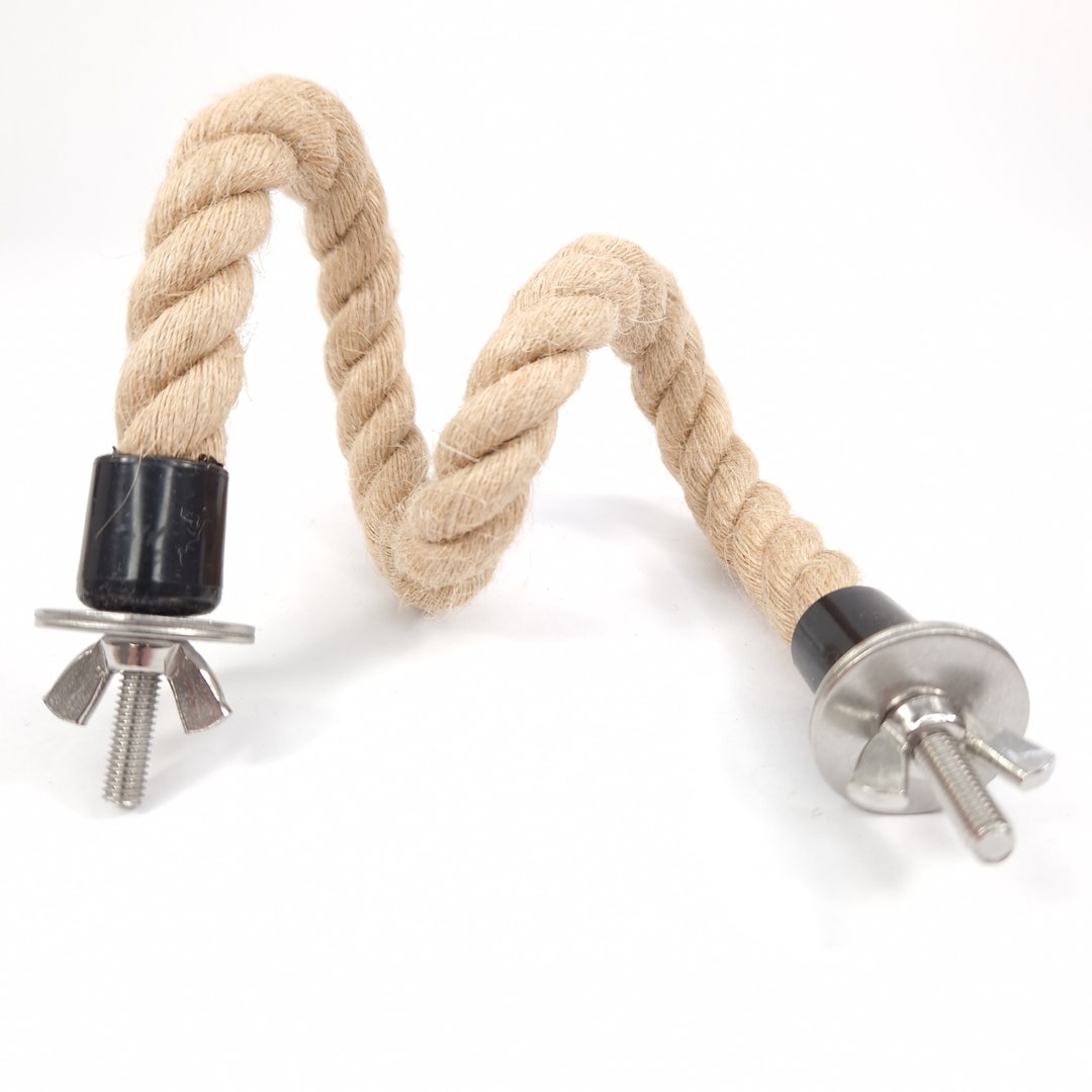 20cm or 40cm Natural Jute Rope Bendy Perch Walkway 14 Mm - Etsy UK