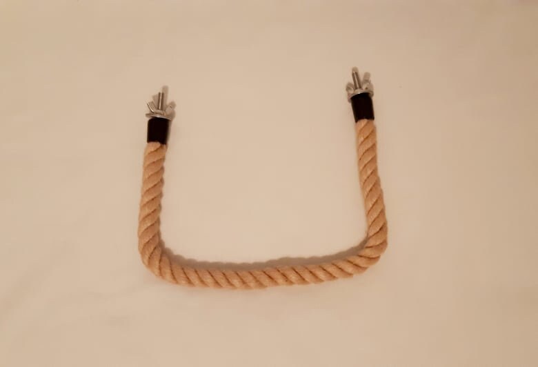 Large 100 Cm Natural Jute Rope Bendy Perch Walkway 14 Cm | Etsy UK