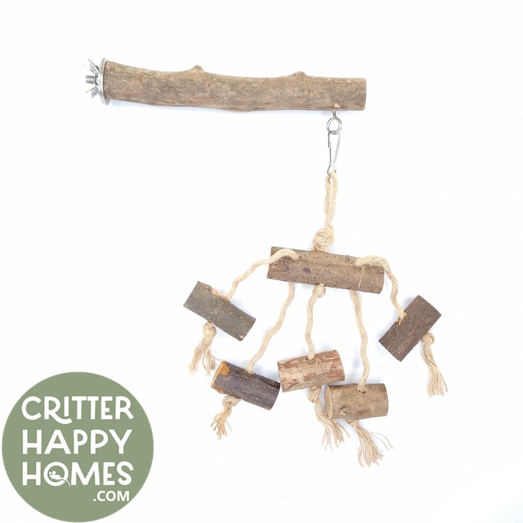 Hanging Rat Toy Chewable Boredom Breaker With Jute Rope for Rat ...