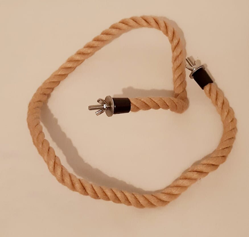 Large 100 Cm Natural Jute Rope Bendy Perch Walkway 14 Cm | Etsy UK