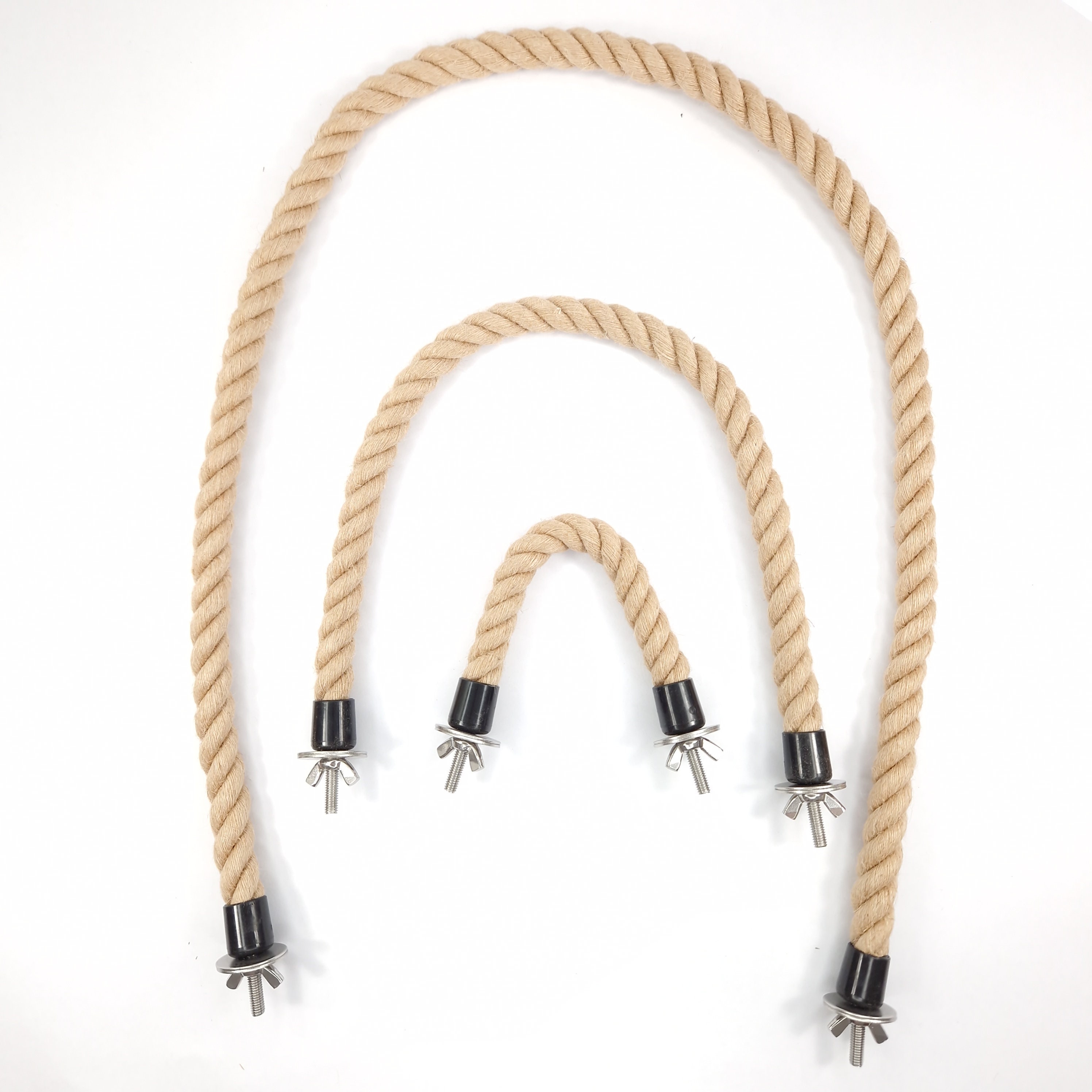 Various Length Natural Jute Rope Bendy Perch Walkway 1.4 Cm - Etsy UK