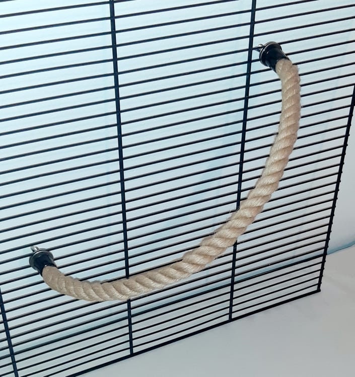 Large 100 Cm Natural Jute Rope Bendy Perch Walkway 14 Cm | Etsy UK