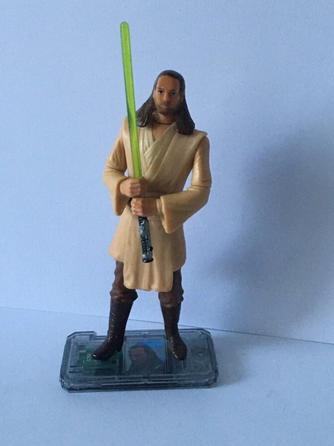 Vintage Star Wars Qui-gon Jinn Figure - Etsy