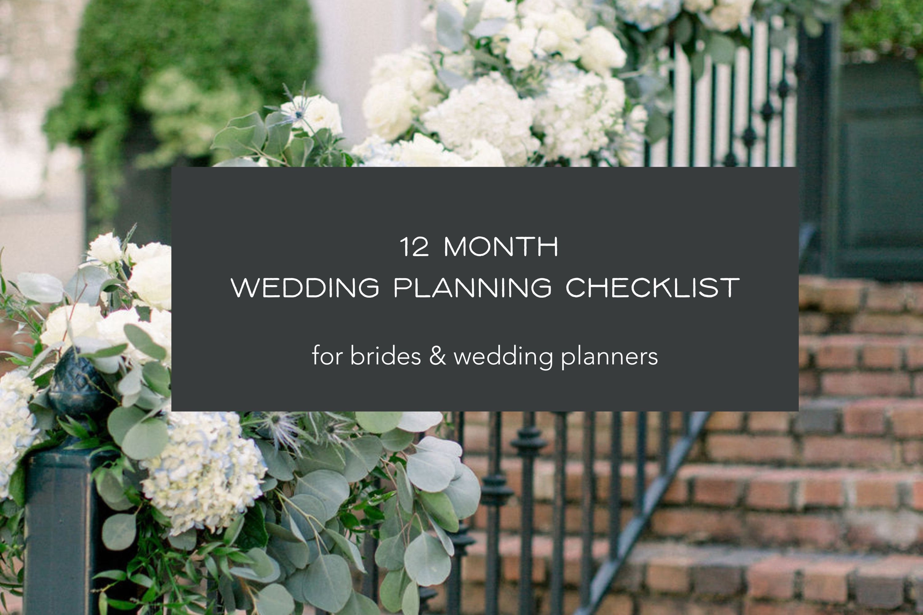 Wedding Planning Checklist, Printable Wedding Planner, DIY Wedding ...