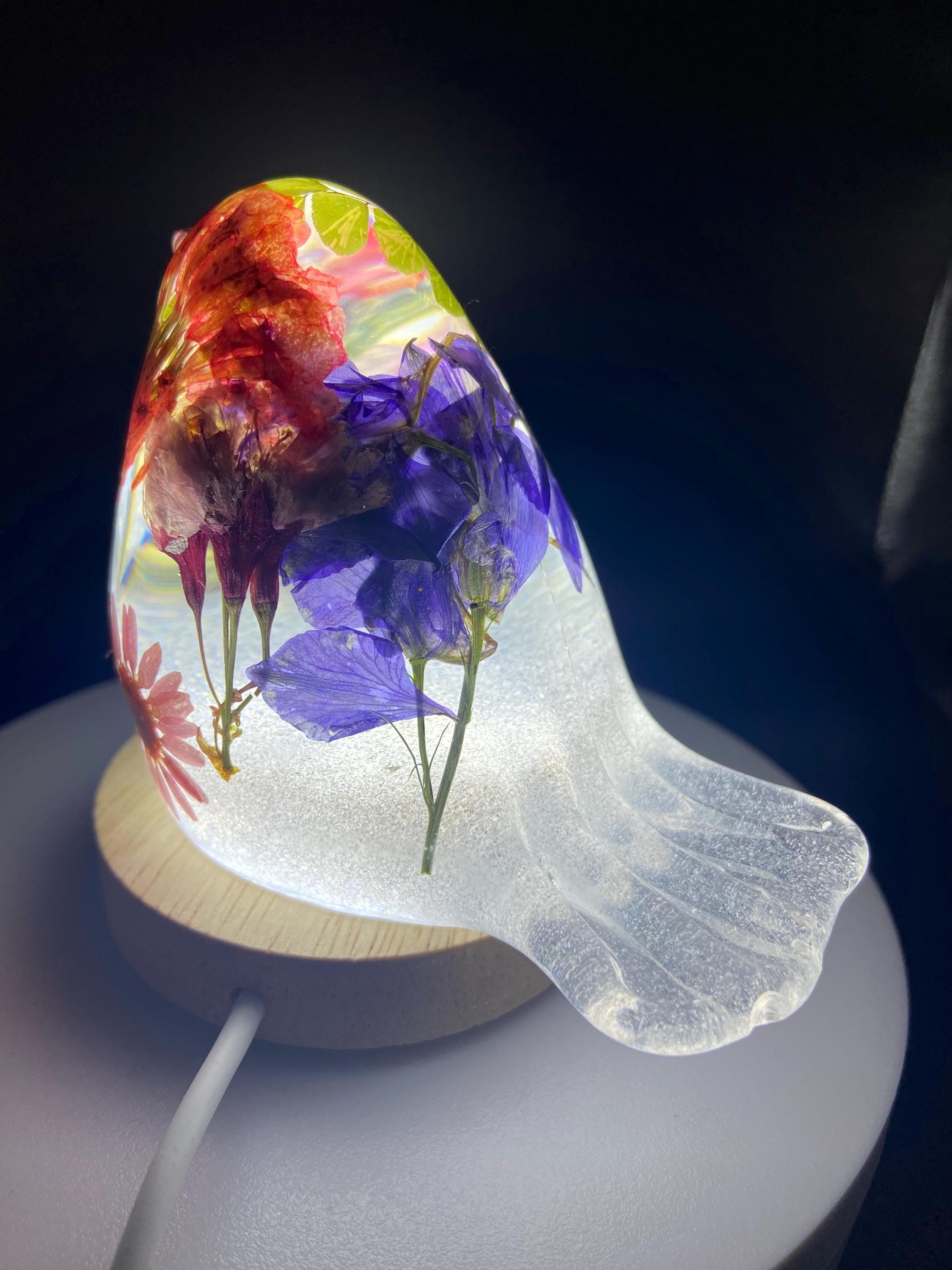 Bird Lamp, Bright Bird, Flowers, Bedroom, Decorative Light, Unique ...