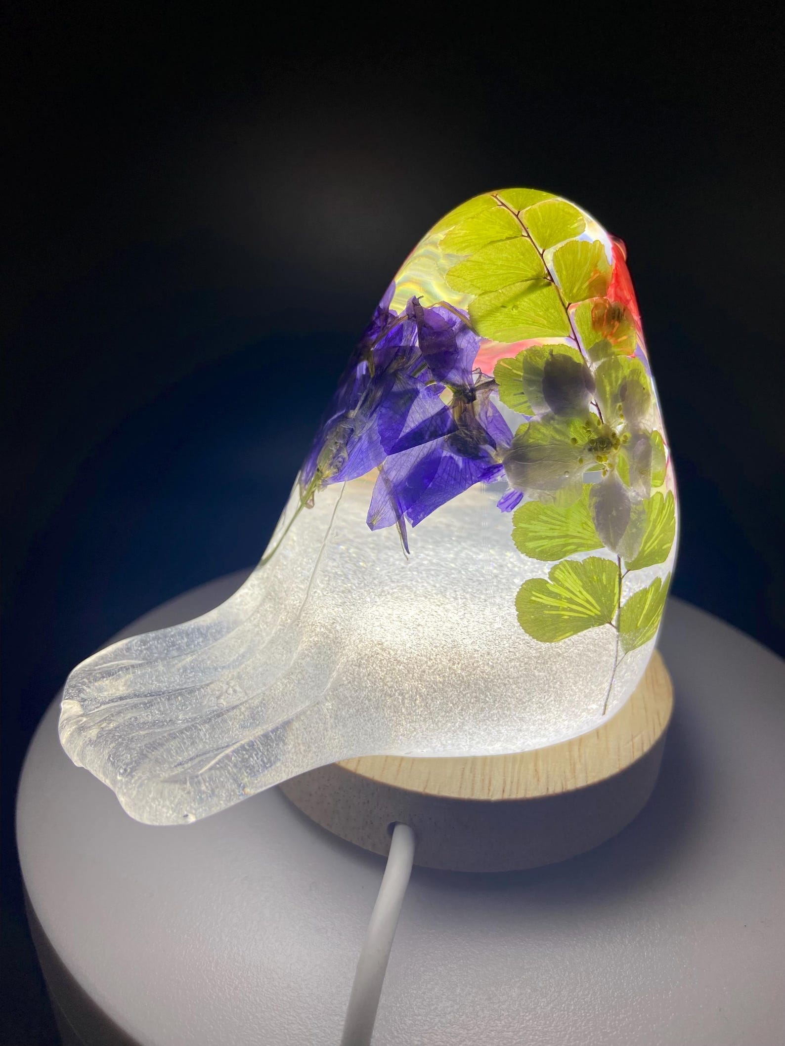 Bird Lamp, Bright Bird, Flowers, Bedroom, Decorative Light, Unique ...
