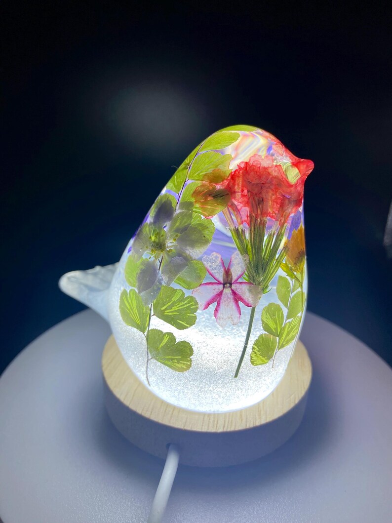 Bird Lamp, Bright Bird, Flowers, Bedroom, Decorative Light, Unique ...