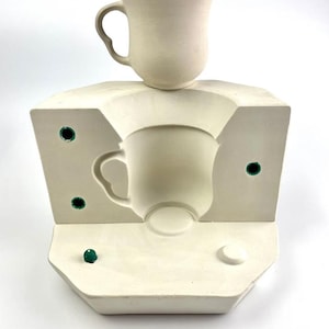 Plaster Mold for Coffee Mug, Ceramic Mold, Mug Mold, Plaster Mould for ...