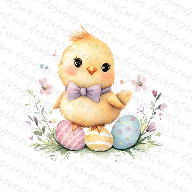 18 Easter Chick Clipart, Cute Spring Chick Illustration, Baby Chick ...