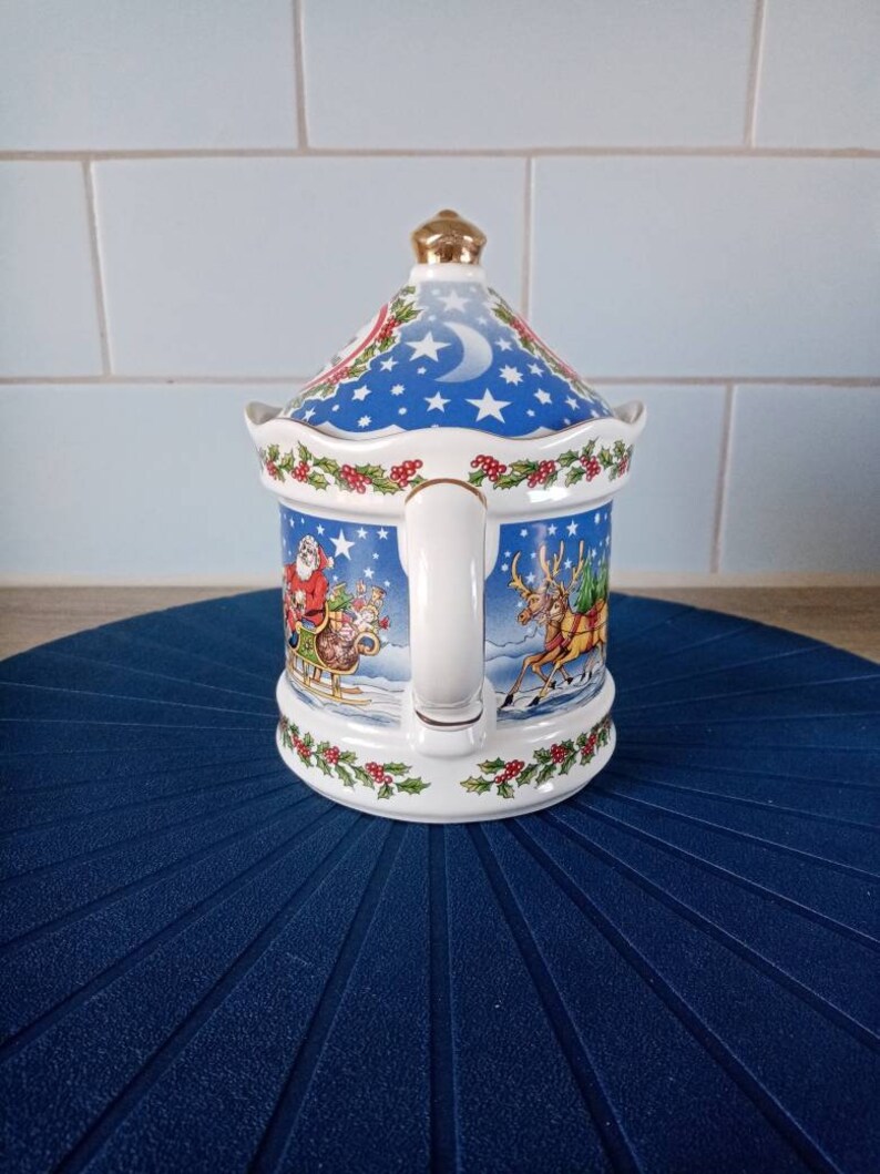 Sadler England Tivoli Christmas Eve Teapot With Original Box - Etsy ...