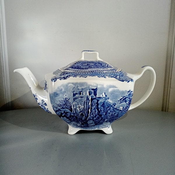 Johnson Brothers Old Britain Castles Teapot - Etsy