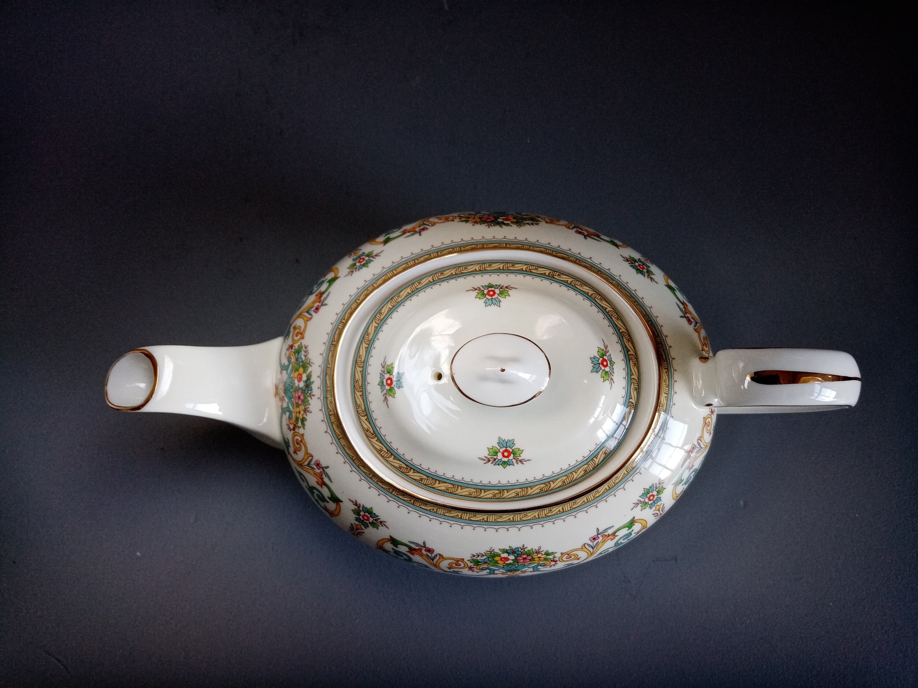 Aynsley Henley Teapot 1.4lapprox 2pints VGC - Etsy