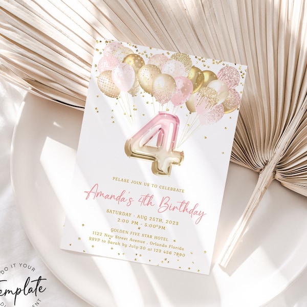 4th Birthday - Etsy