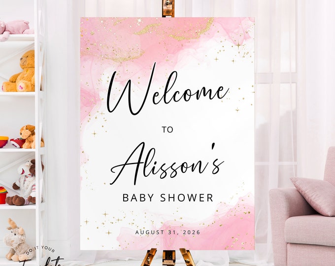 Minimalist Baby Shower Table Signs Bundle Printable Baby Shower Signs ...