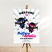 Ninja Birthday Welcome Sign Template Editable Ninja Birthday Sign ...