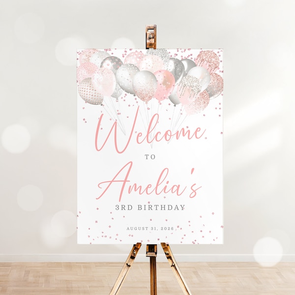 Birthday Welcome Sign - Etsy