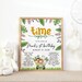 Safari Animals Time Capsule Template + Note Editable Wild Animals Time ...