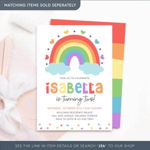 Rainbow Welcome Sign Template Editable Colorful Rainbow Party Birthday ...