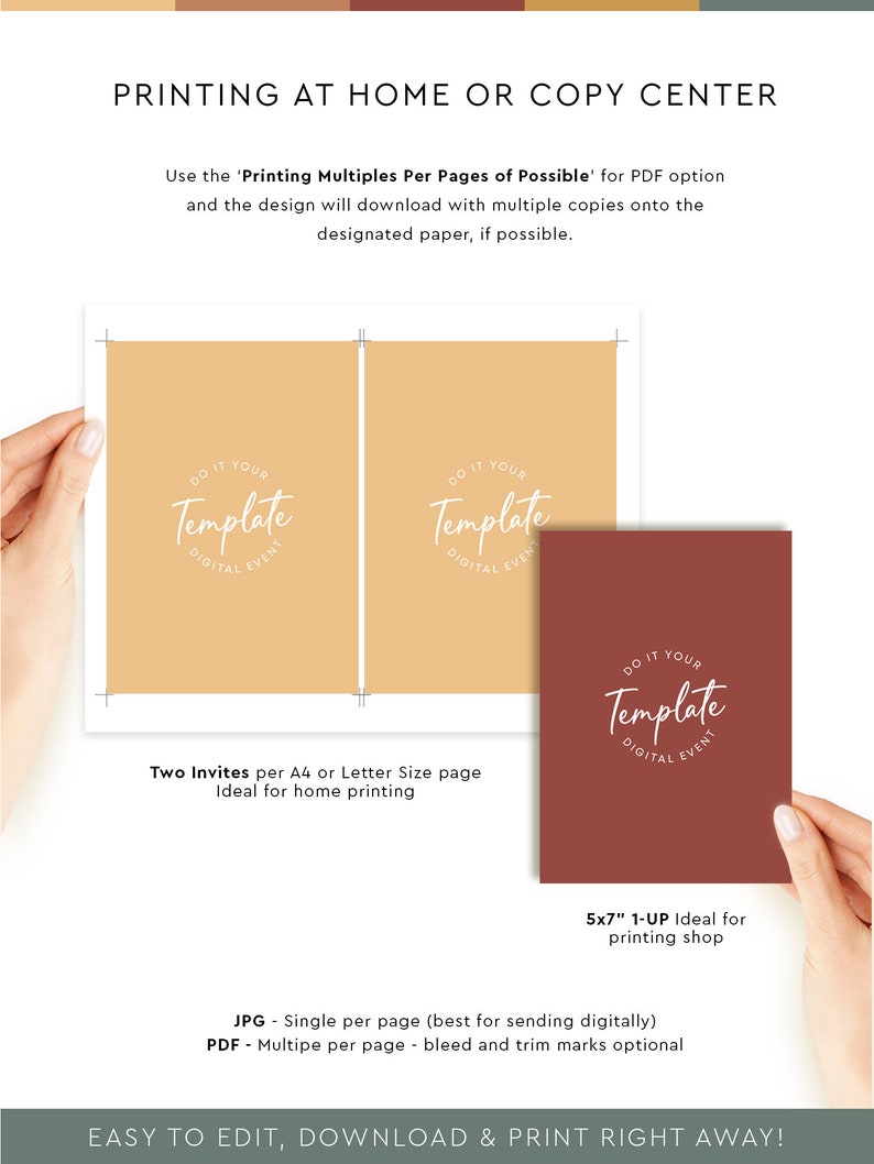 Minimalist Adult Party Time Invitation Template Editable It's Party ...