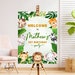 Editable Safari Animals Welcome Sign Template Wild One Safari Birthday ...
